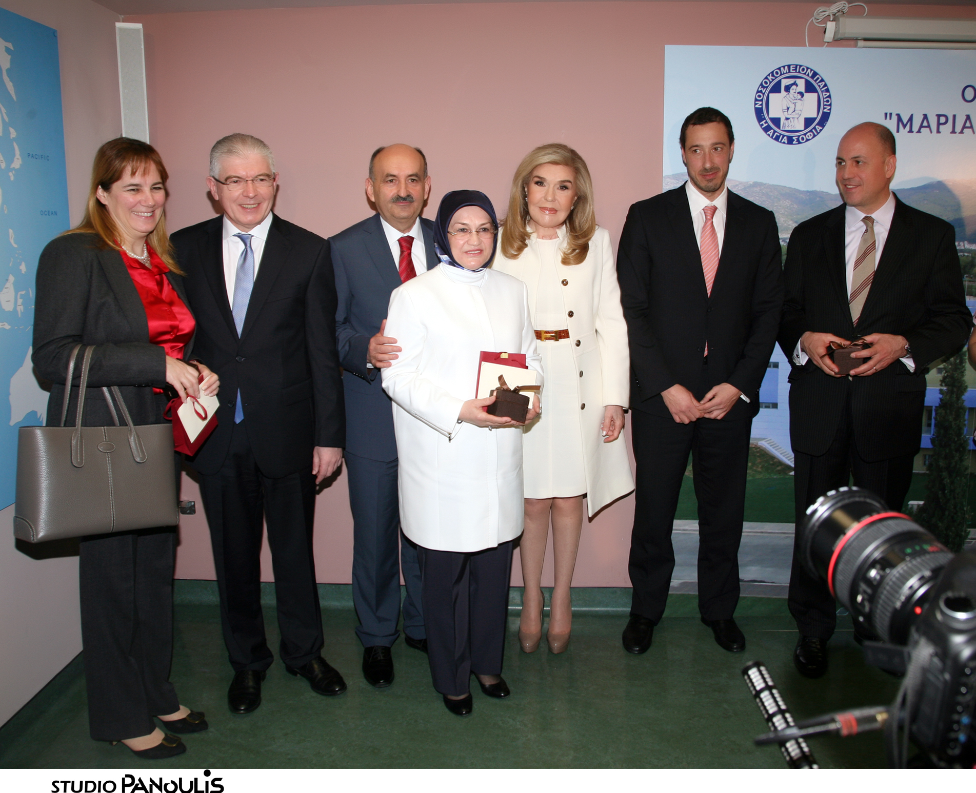 Greek and Turkish Health Ministers visit the "Marianna V. Vardinoyannis ...