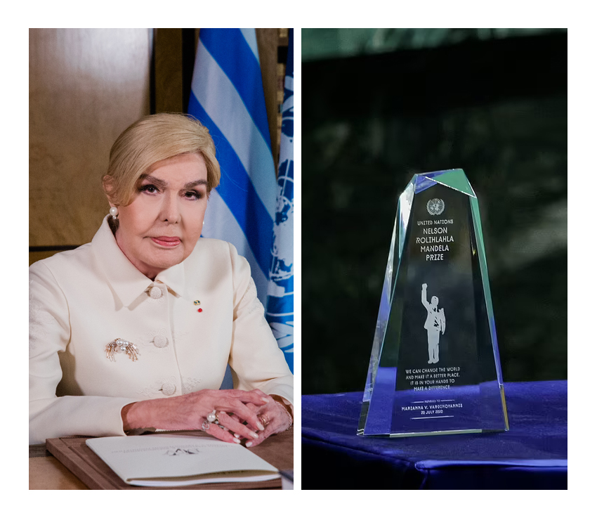 ΤΕΛΕΤΗ ΑΠΟΝΟΜΗΣ ΤΟΥ ΒΡΑΒΕΙΟΥ NELSON MANDELA 2020 ΤΟΥ ΟΗΕ ΣΤΗΝ ΜΑΡΙΑΝΝΑ ...